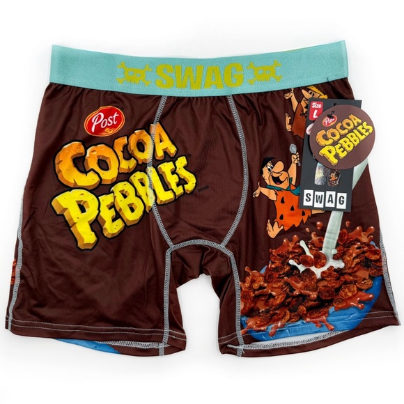Warner Bros. | Underwear & Socks | The Flintstones Cocoa Pebbles Cereal ...